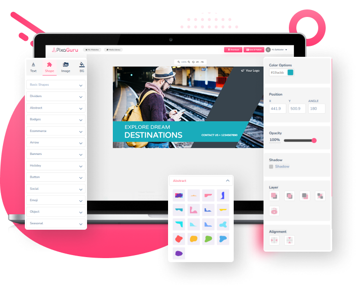Make Graphy - Image or Graphics Creator tool for Social Media ...